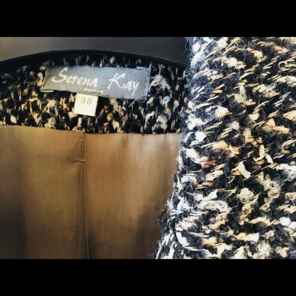 Serena kay Paris | Jackets & Coats | Serena Kay Paris Multicolor Tweed ...